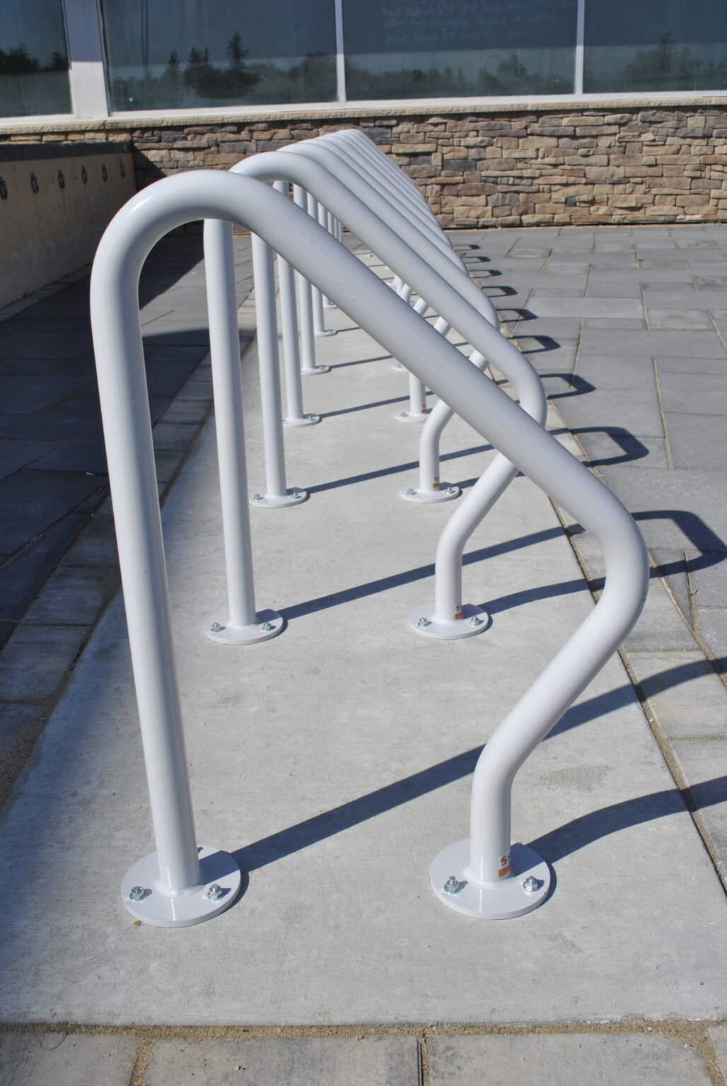 Commercial Bike Racks at Courts of St. James | Winnipeg, Manitoba